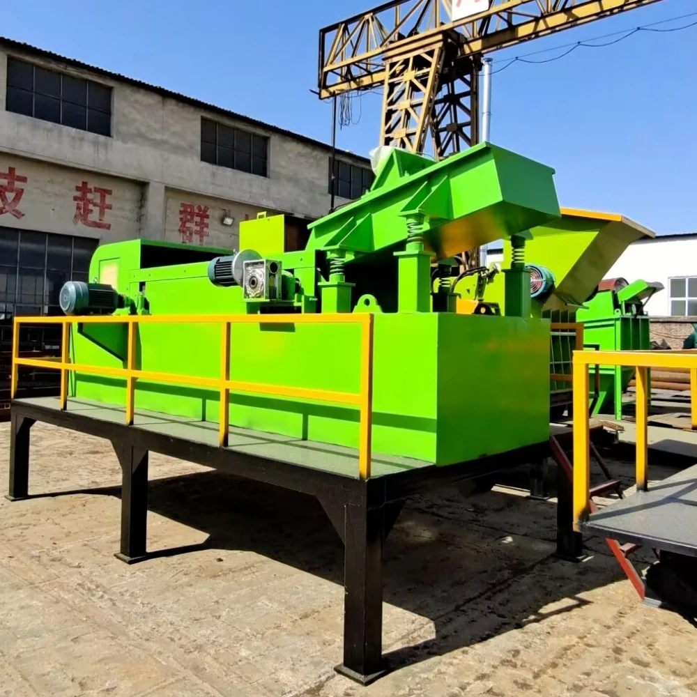 Municipal Solid Waste Sorting Machine Scrap Metal Recycling Separation ...