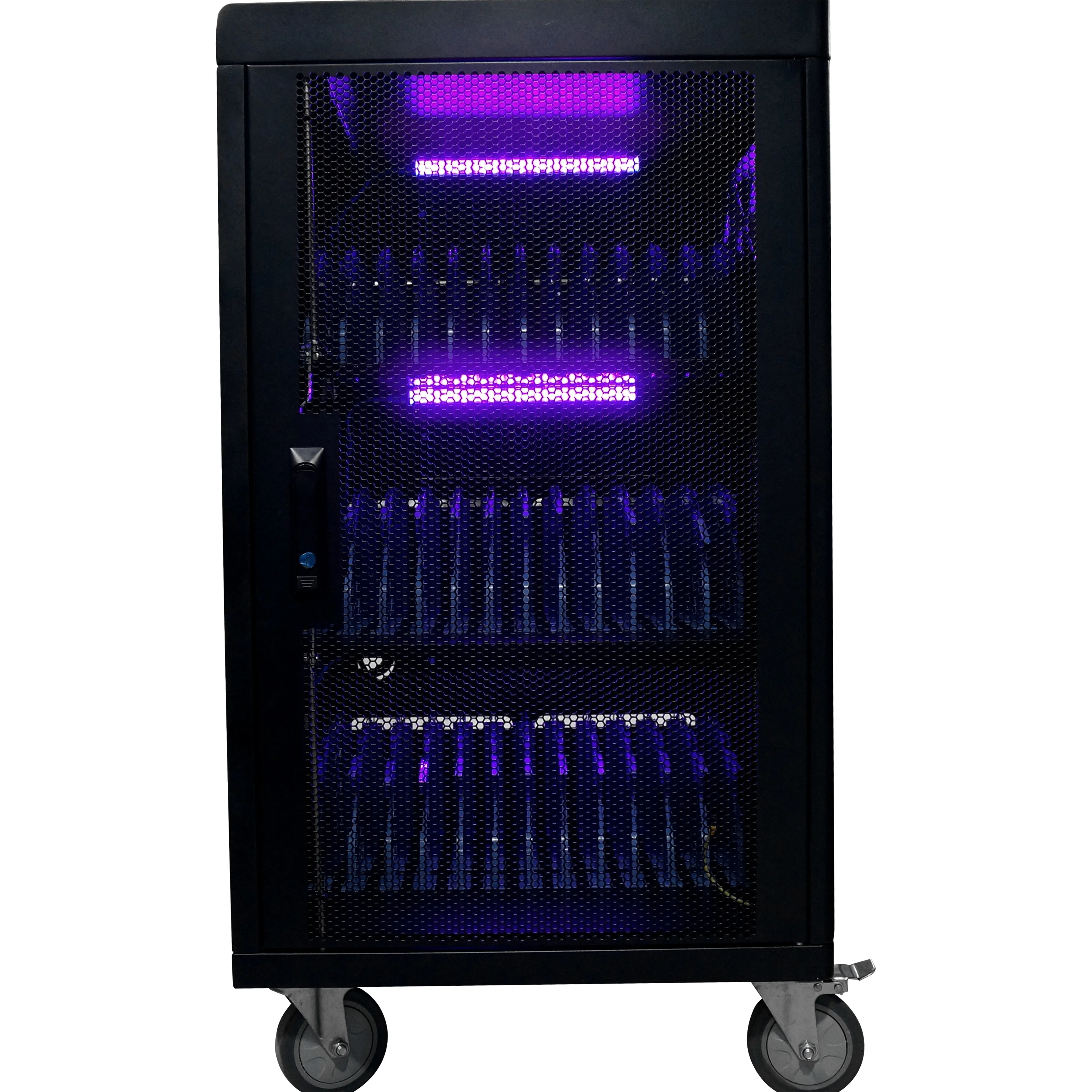36 Bays Mobile Laptop Charge Trolley - Secure Storage & UV Light