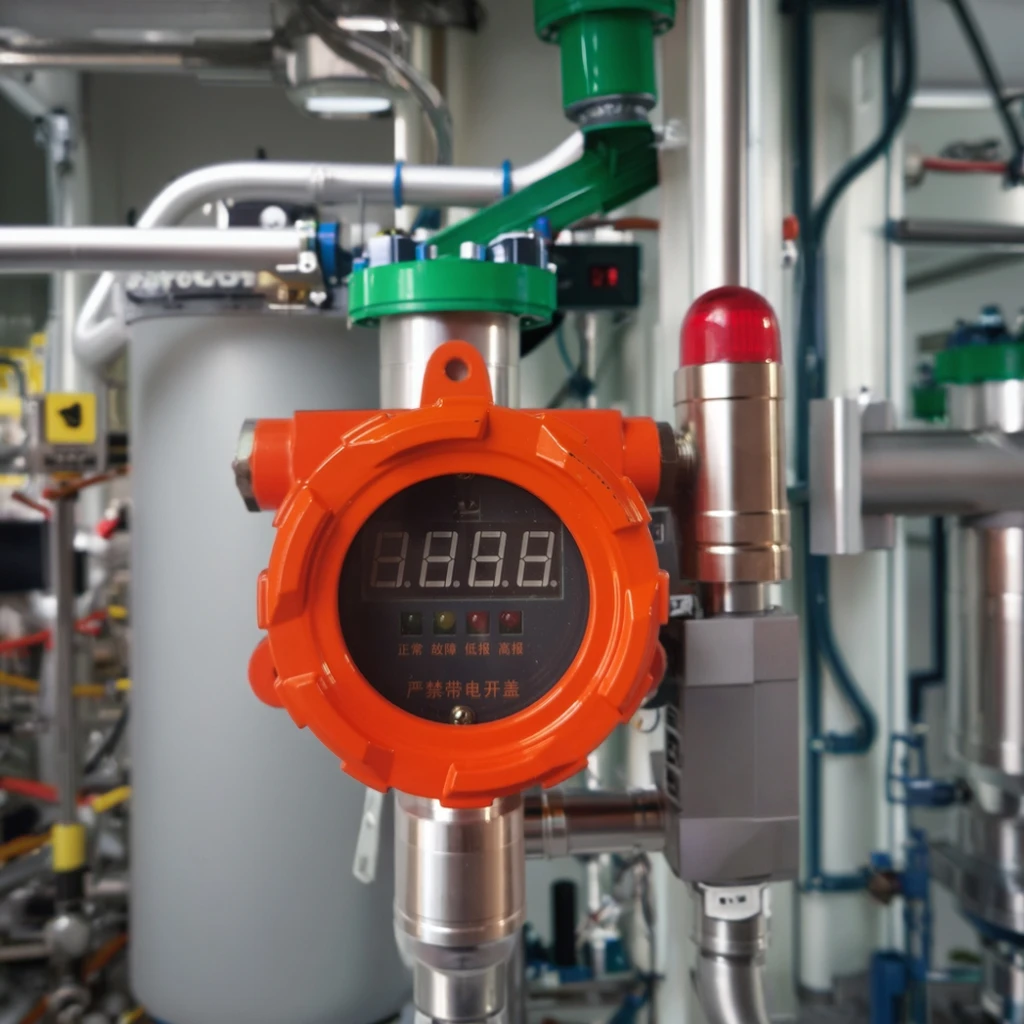 WiFi-Connected Wall-Mounted Industrial Flammable Gas Alarm Detector ...