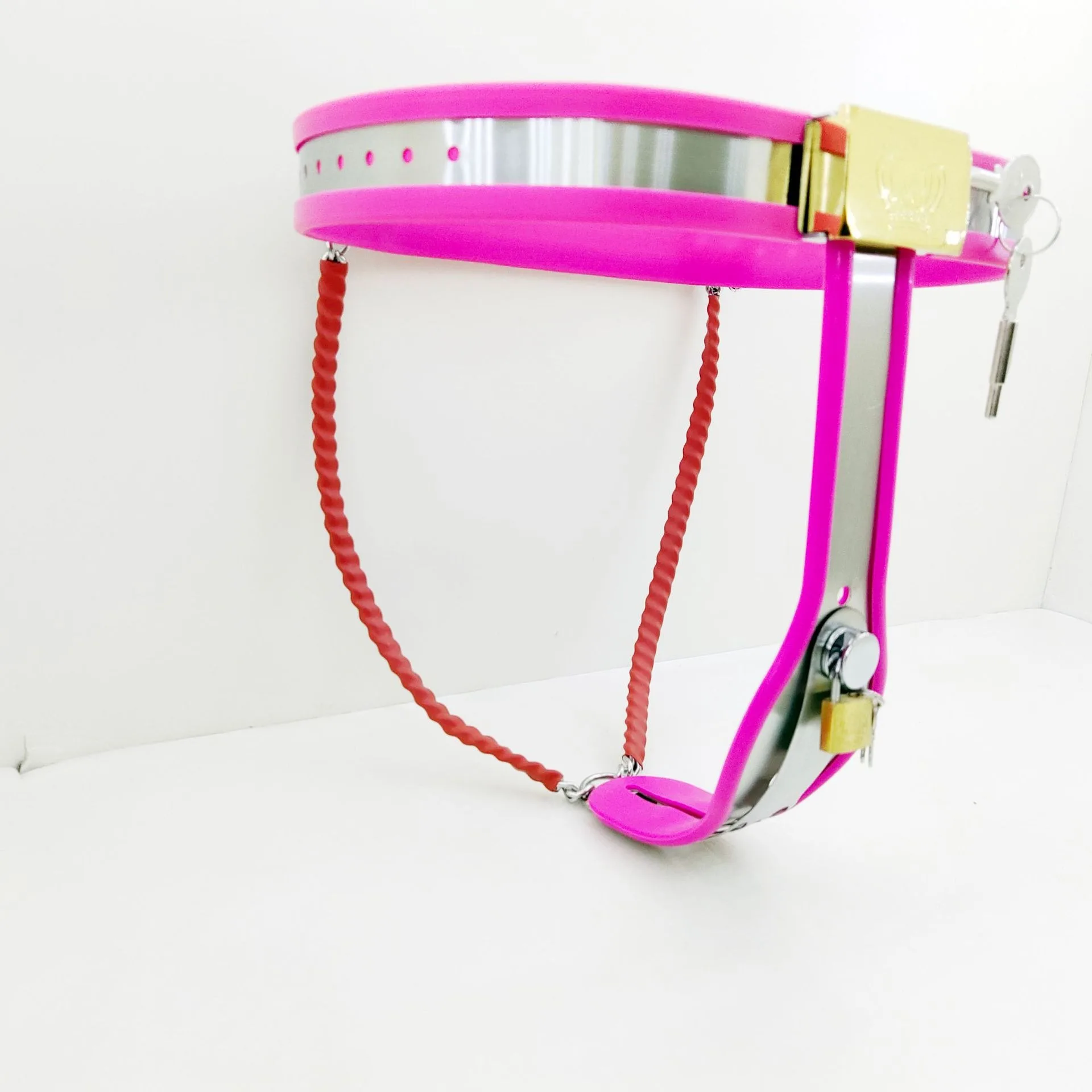 Concealed Locks Stainless Steel Panties - Chastity Belts