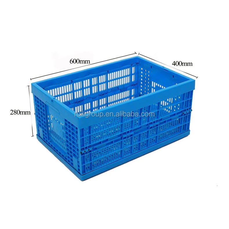 Warehouse Supermarket Waterproof Mesh Storage Container Stackable ...