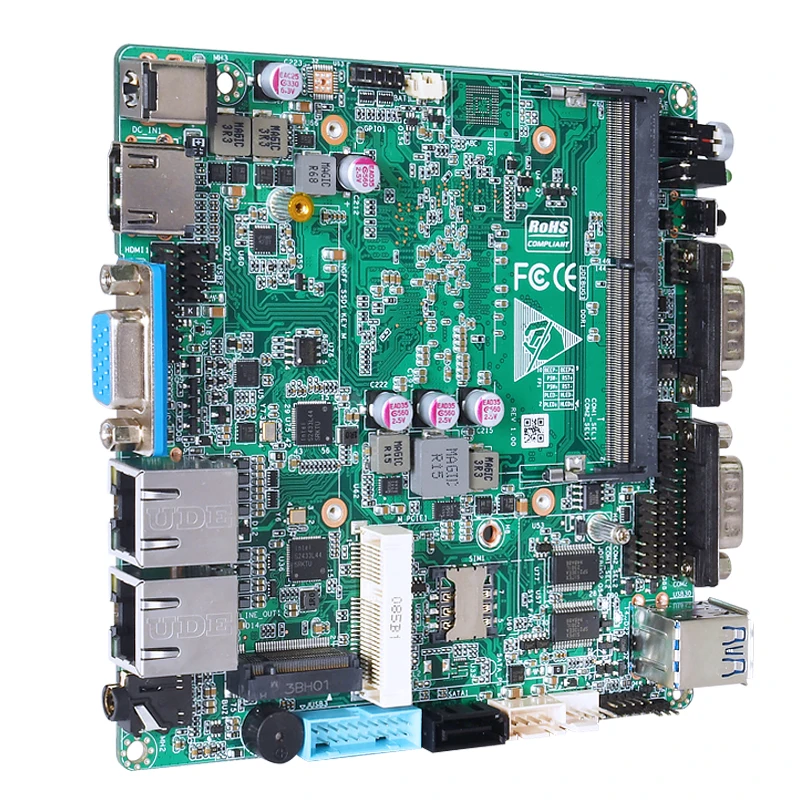 Factory J6412/x6413 Industrial Router Motherboard Intel Elkhart Lake 6 ...