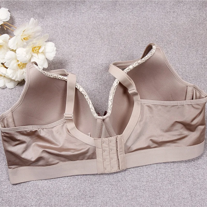 Full Cup Plus Size Bra Cup Thin Sponge Wide Shoulder Strap Light ...