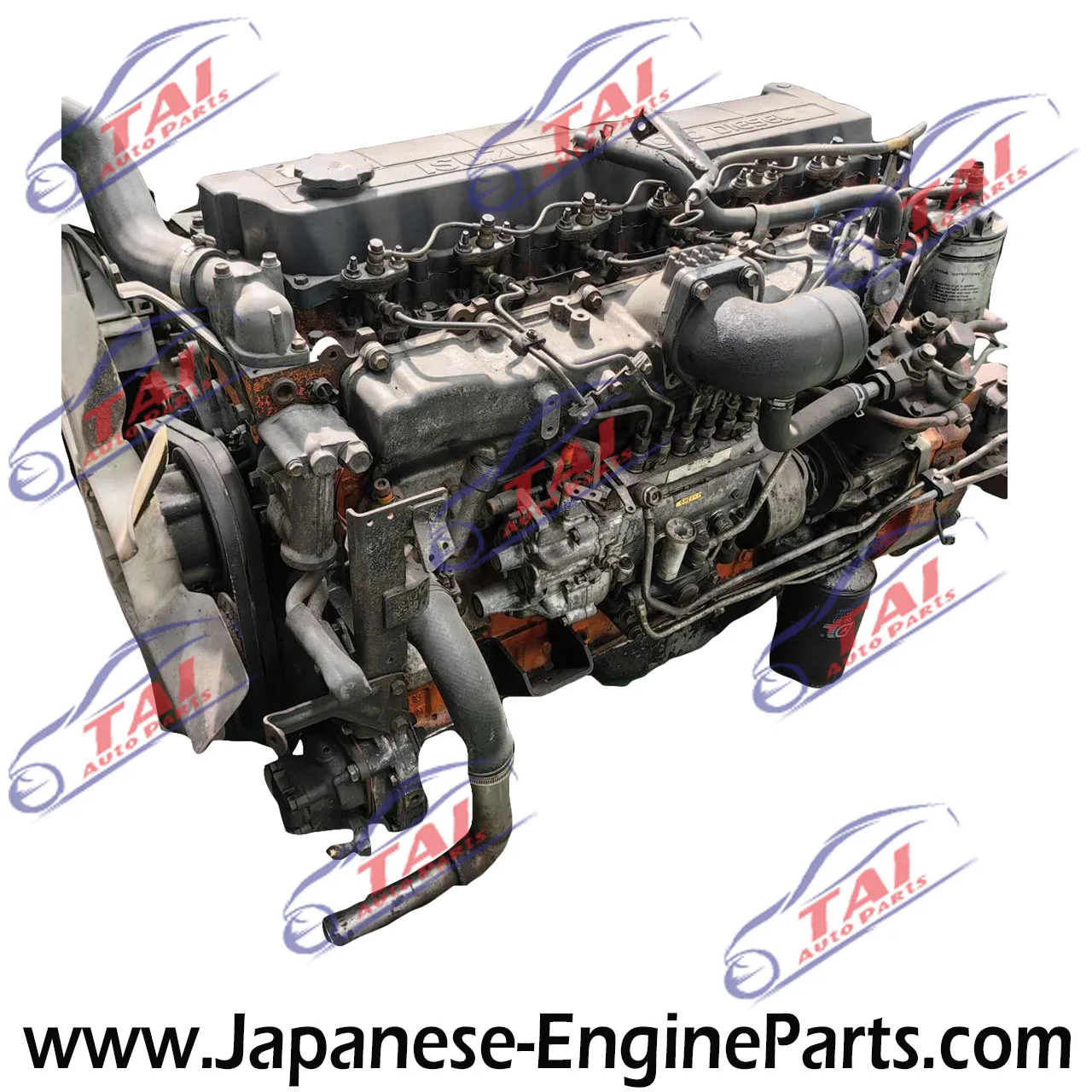 Original Used Complete 6he1 Engine With Gearbox For Toyota - Buy Used ...