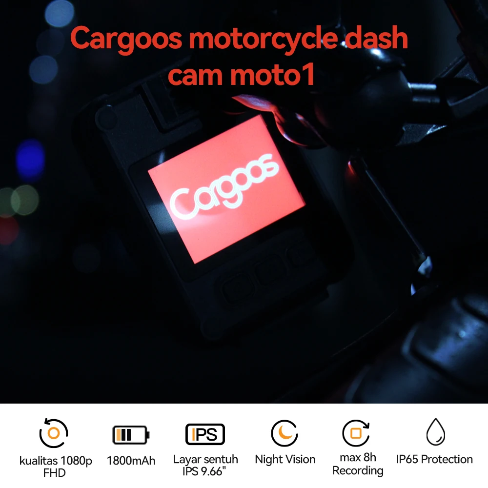 Alienrider M2 Pro Motorcycle Dash Cam Dual Recording Dvr Carplay ...