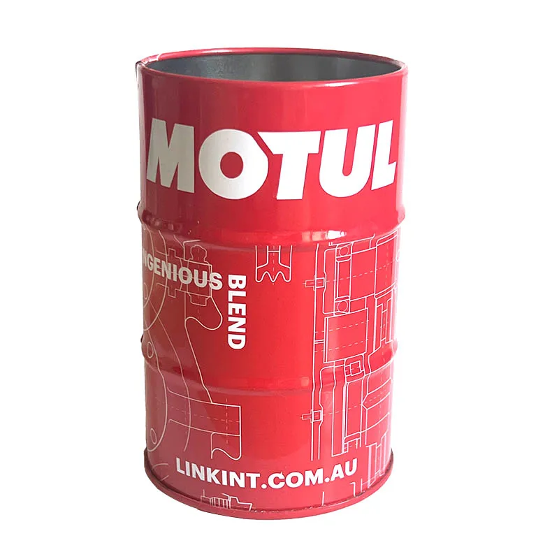 Custom Design Oil Drum Pen Holder - Eco-Friendly & Durable