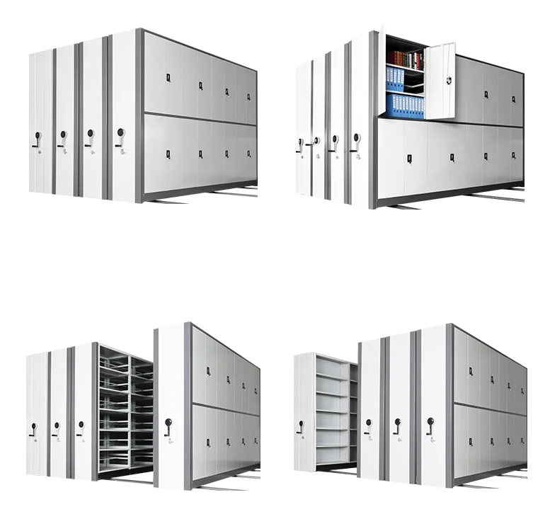 JINGYE Durable Compact Mobile Filing Shelving Storage System Office ...