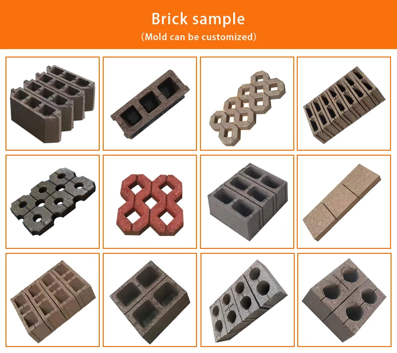 Manual Hydroform Brick Making Machine - Efficient & Durable