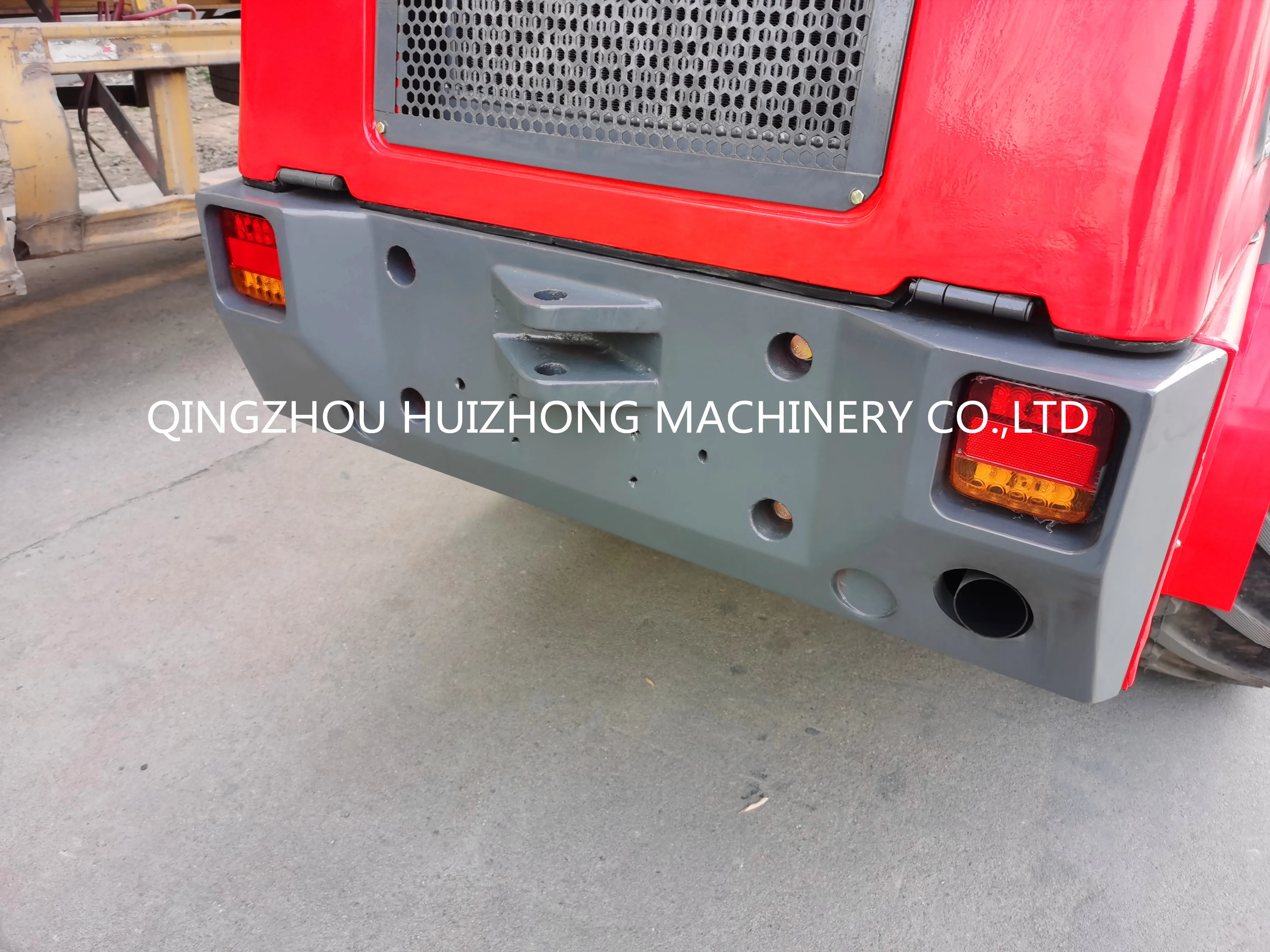 Hydrostatic 810t Hzm Huizhong Qingzhou Telescopic Mini Wheel Loader ...