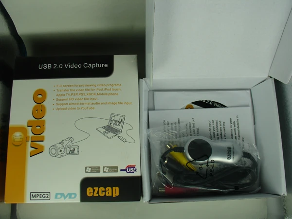 Ezcap170 Vhs To Dvd Maker Usb2.0 Video Grabber Video Capture Card With ...