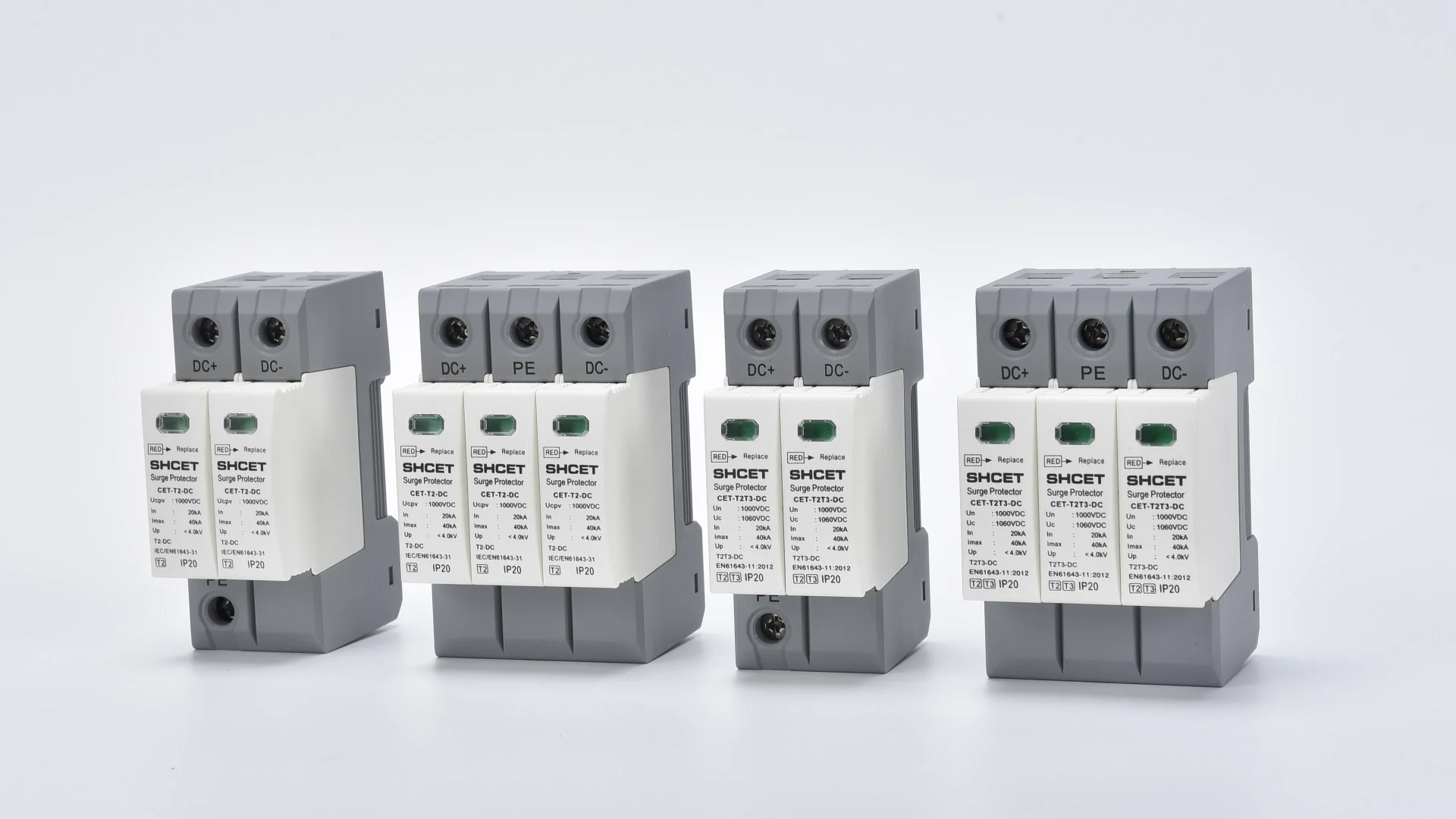 T1 T2 Type 1 Dc Solar Spd Lightning Surge Protection Protector ...