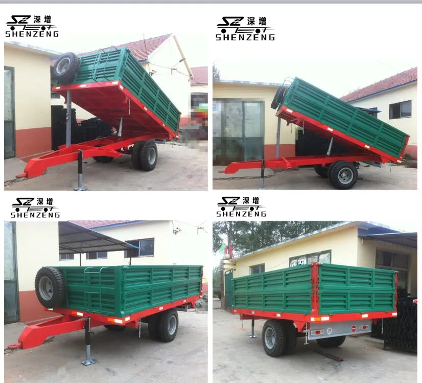 4 Wheel Twin Axle 5 Ton Tractor Trailer - High Safety