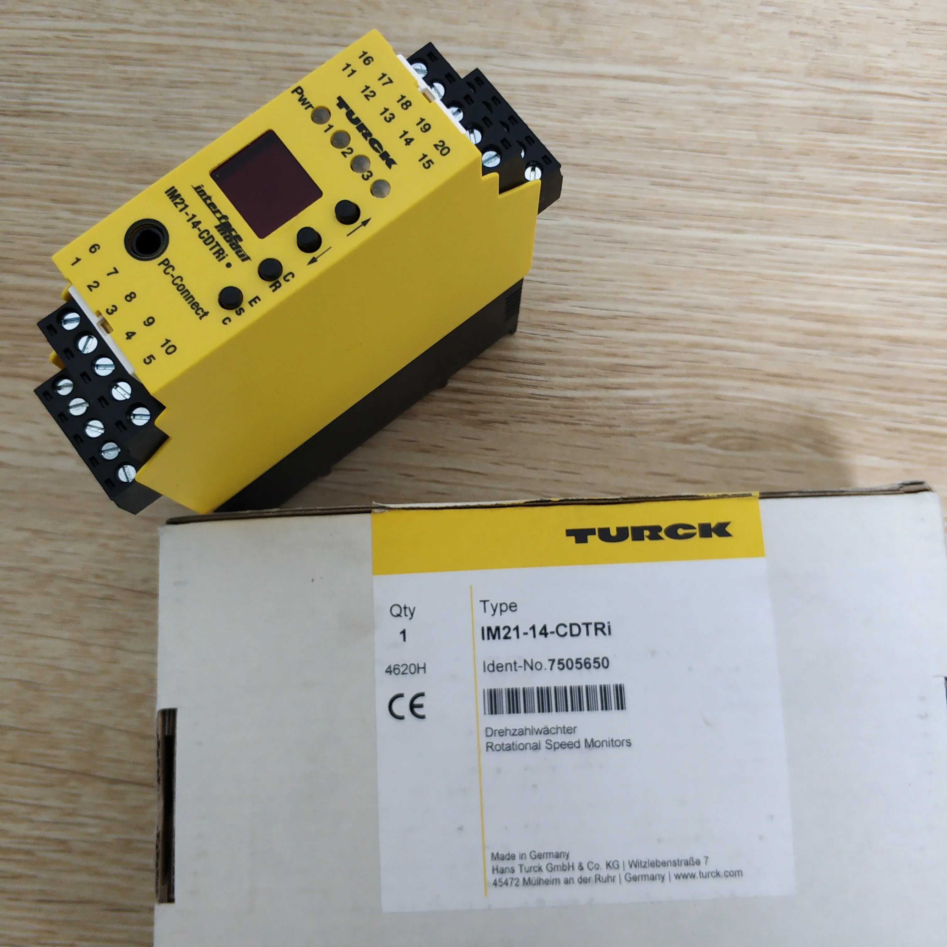 Turck Rotation Speed Monitors Im21-14-cdtri - Buy Speed Monitor ...