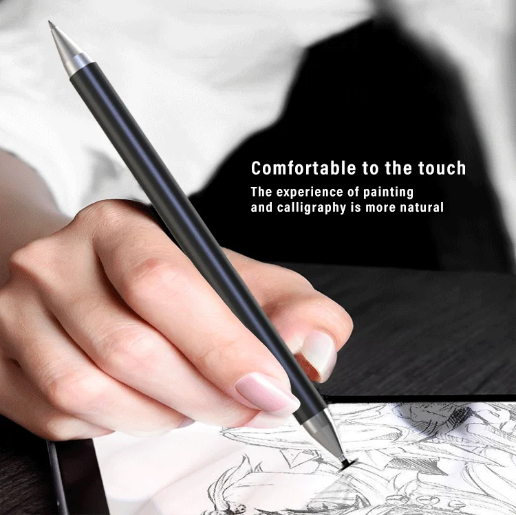 3 in 1 Universal Passive Pen With Two Magnetic Caps for Ipad Touch ...