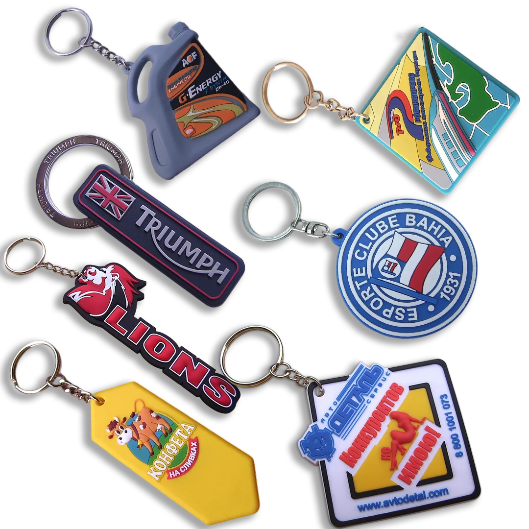 High Quality Custom Cartoon Animal Soft Rubber Keychain Free Design ...