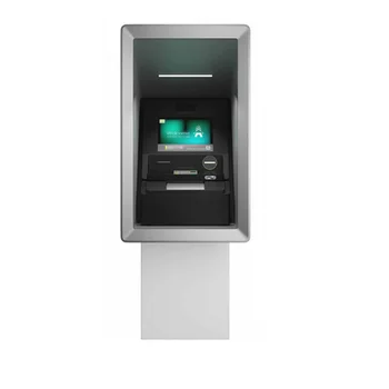 Ncr Selfserv 87 Recycler Ncr 6687 Bank Atm Machine Exterior Through The ...