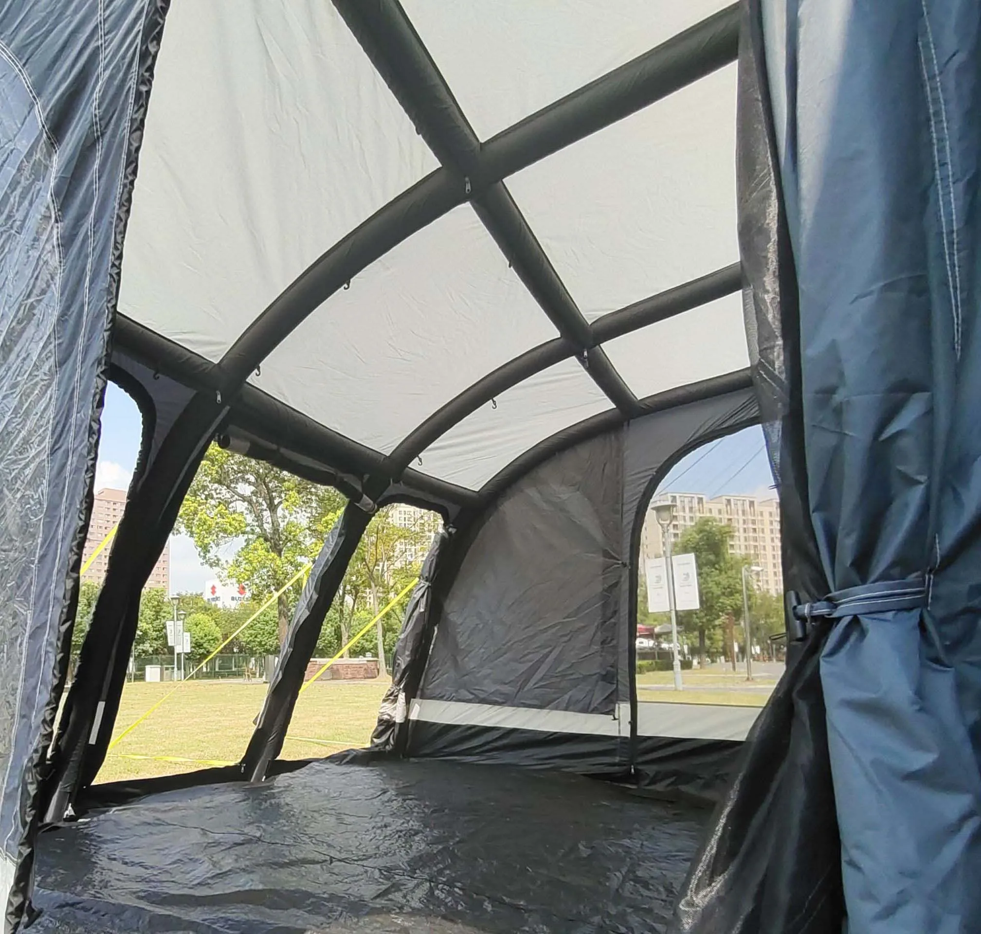Caravan Canopy Awning Veranda Gonfiabile 390 Per caravan Car Inflatable ...