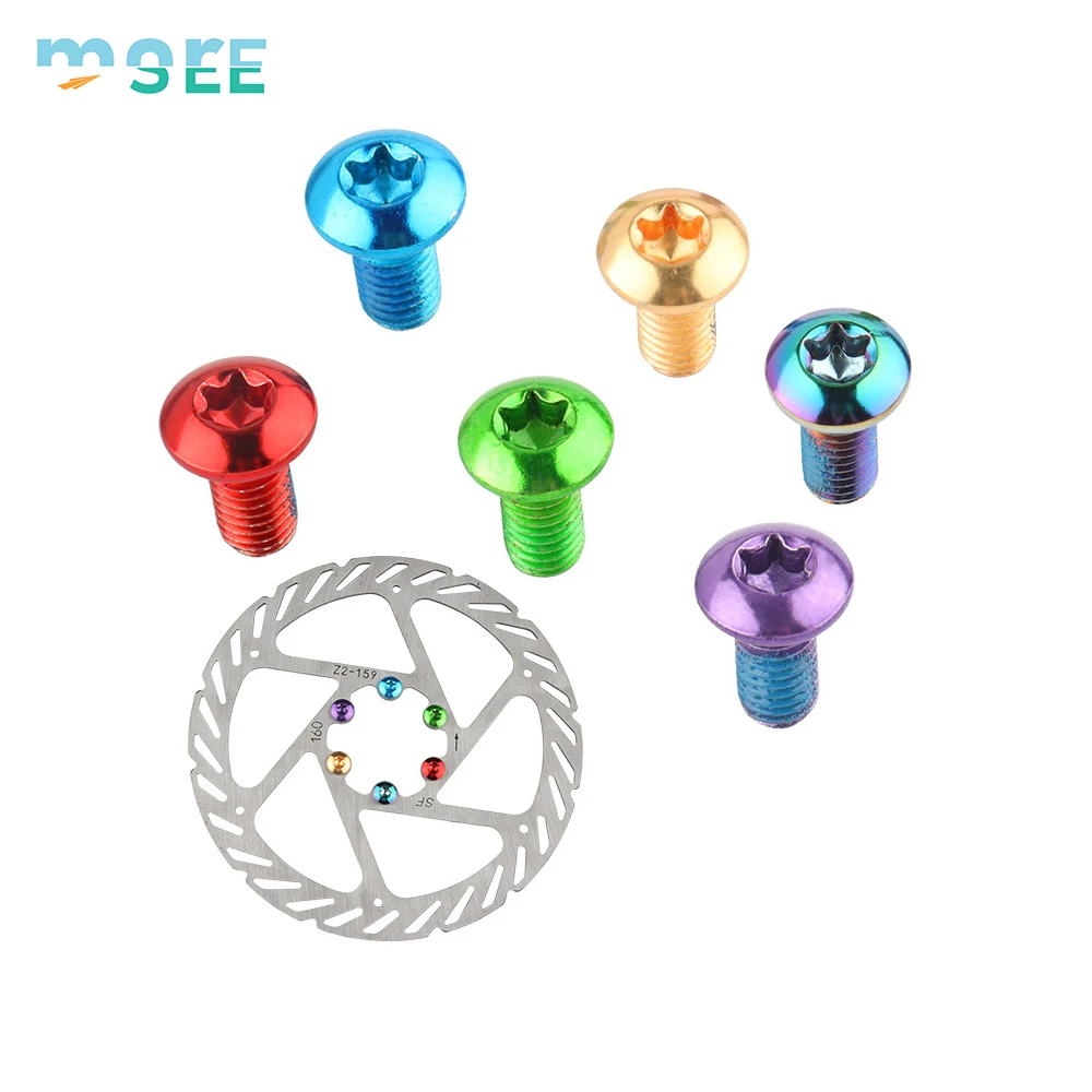 Seemore Free Sample 12pcs Bike Screw M5 X 10mm Bicycle Disc Brakes ...