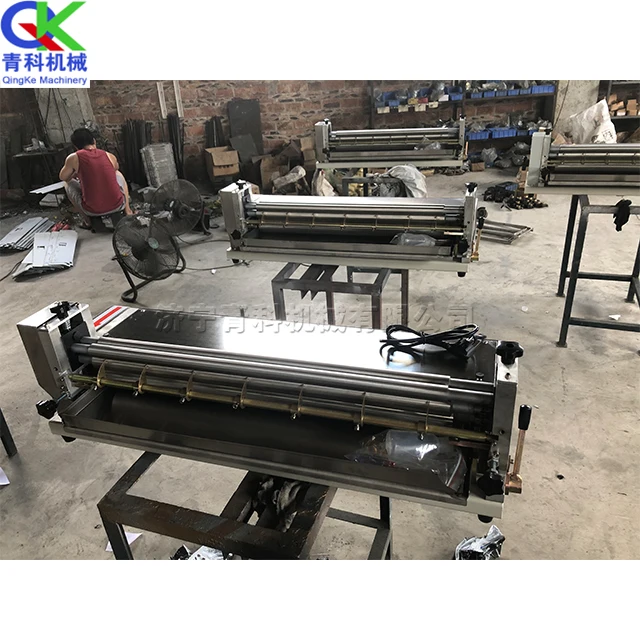 Small Electric Pressure Roller Gluing Machine - 120W Power