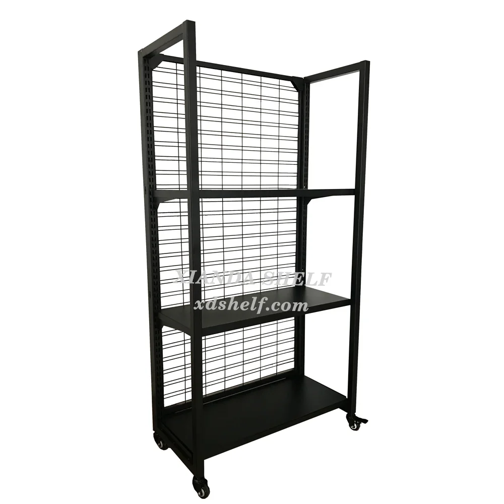 Gridwall Retail Grid Gondola Iron Hole Mesh Display Rack
