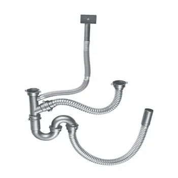 Retractable Pvc Sewer Pipe Fittings Bathroom Basin Bottle Trap Waste ...