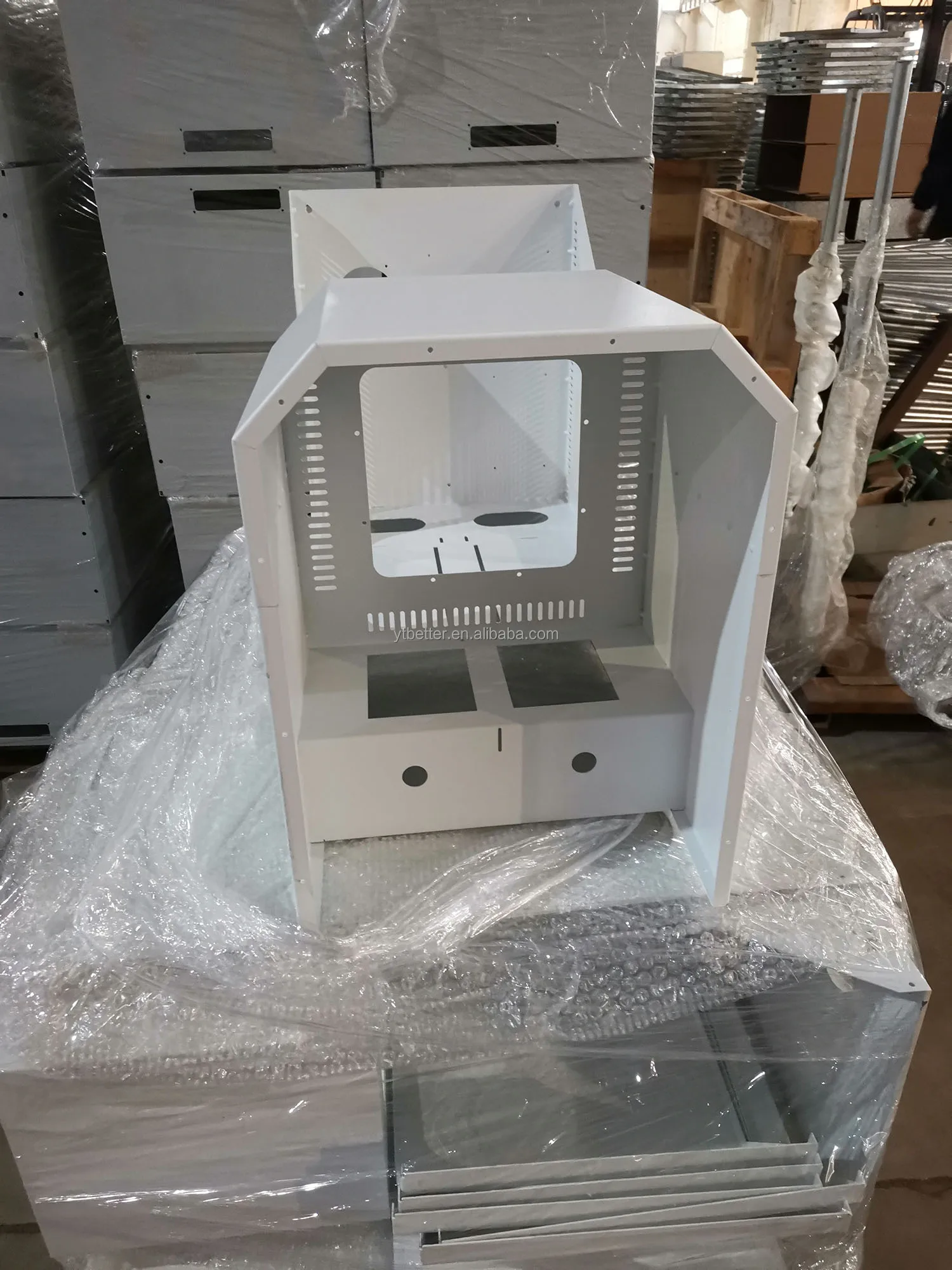 Sturdy Steel Structural Frame For Sheet Metal Fabrication And ...