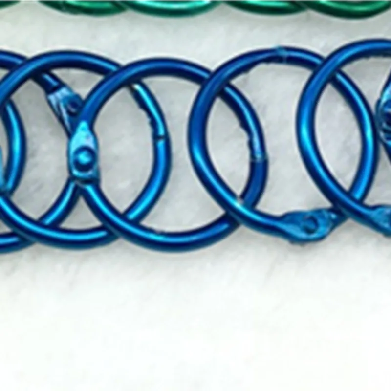 Factory Direct Selling Metal Colorful Loose Leaf Multicolor Bonding ...