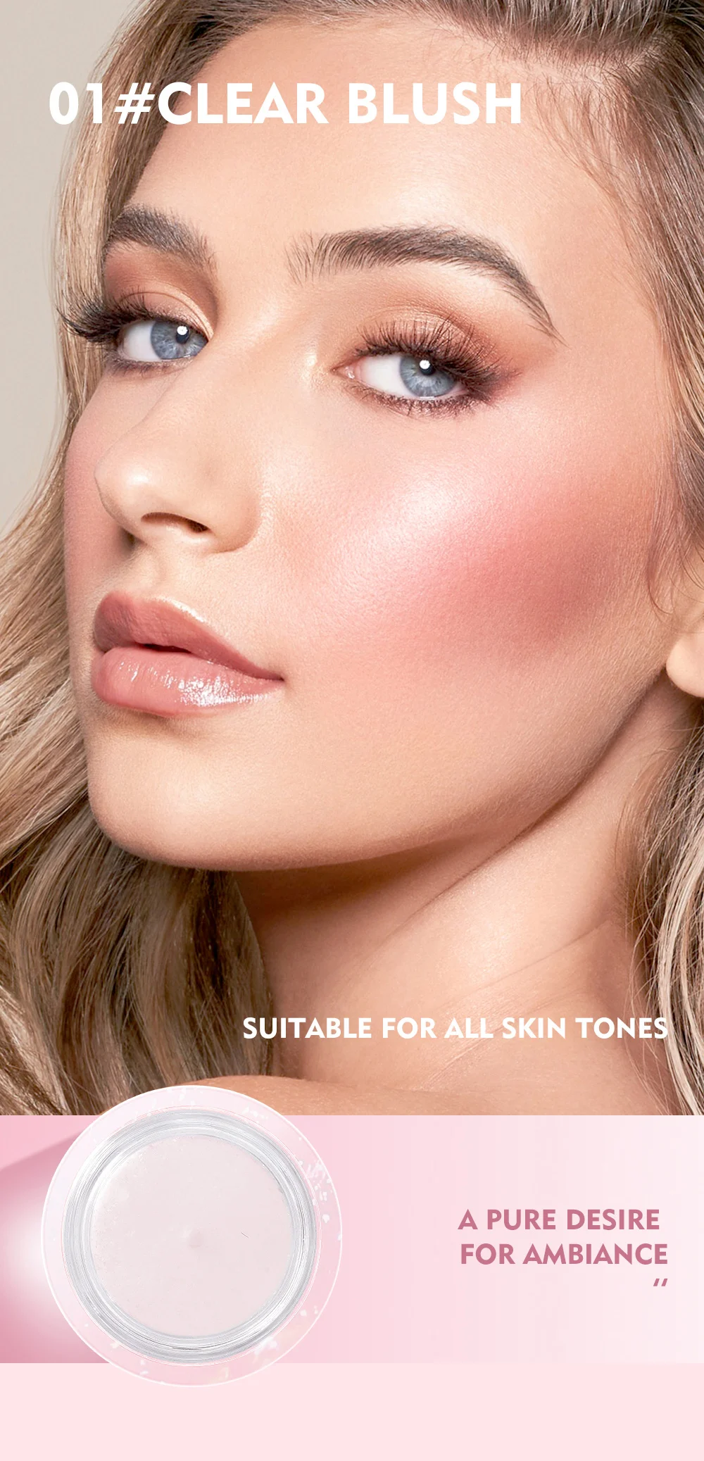 Pudaier Color Changing Blush - High-Quality Gel Makeup