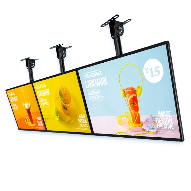 Ultrathin LED Light Box Illuminated Poster Display LED Backlit Menu ...