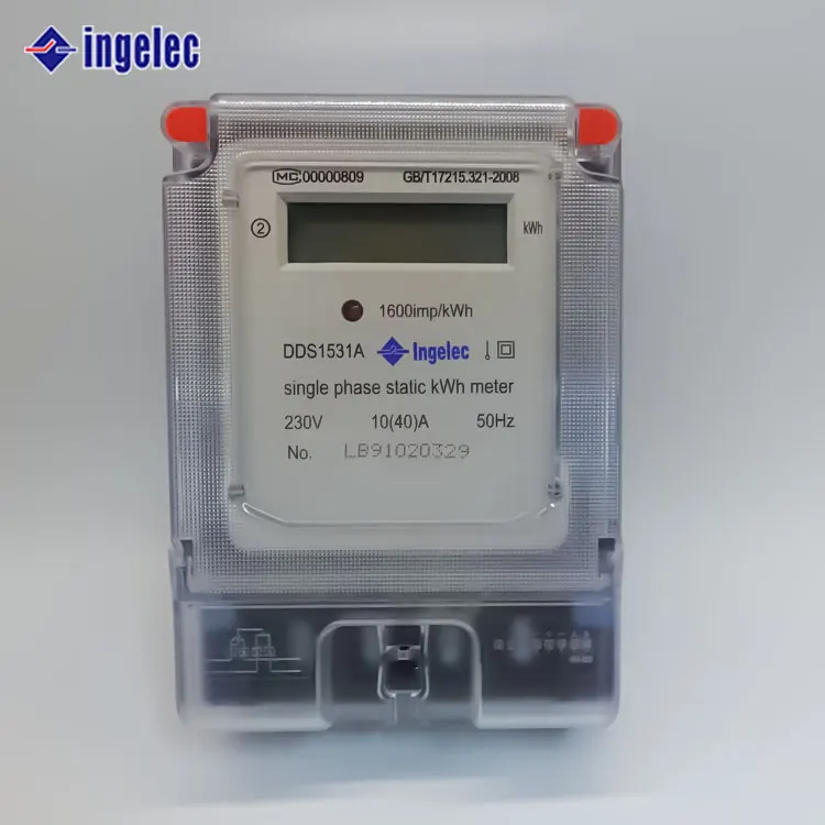 Ingelec Wireless Electric Meter Box - Digital LCD Display, RS485 ...