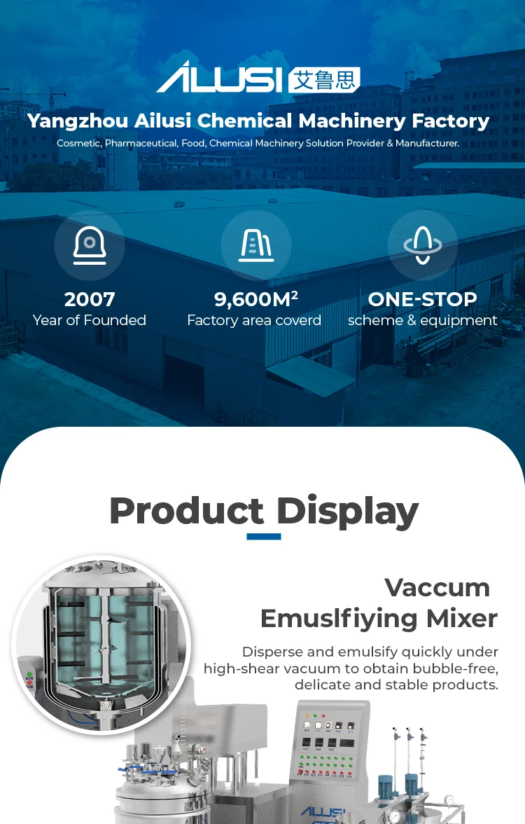High Shear Emulsifier Mixer Toothpaste Production Equipment, Paste ...