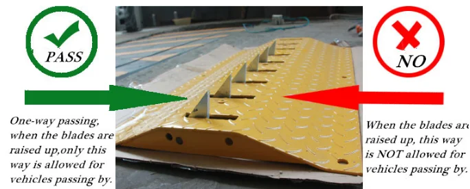 Wholesale Road Traffic Safety Truck Vehicle Slow Down Reducer Barrier ...