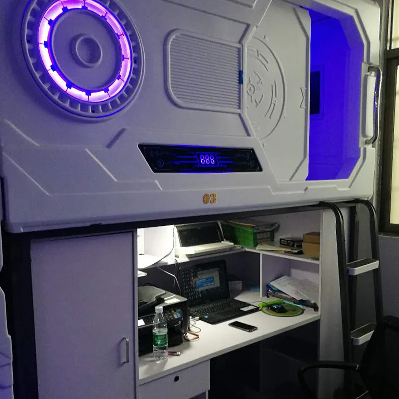 Japanese Professional Custom Sleeping Pod Plastic Capsule Bunk Bed ...