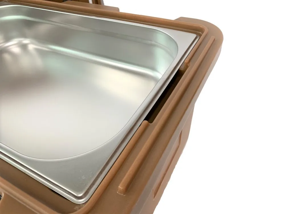 Rotomold PE Plastic Portable Delivery Insulated Food Pan Carrier ...