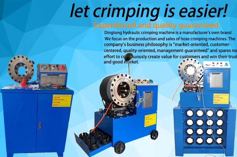 Vertical Flexible Gates Hose Crimping Hydroulicd Press Machine Crimping ...