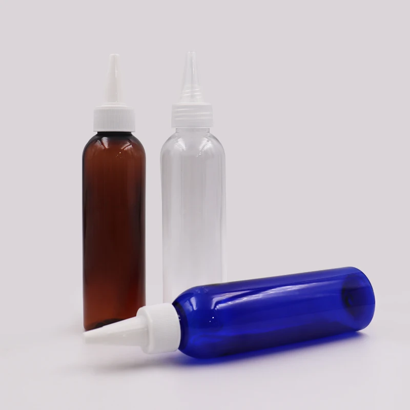Plastic Bottle With Twist Top Cap For Solvents Oils Paint Ink Squeeze ...
