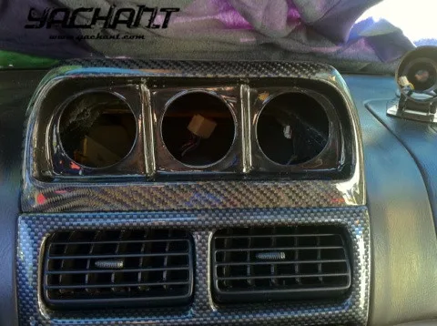 Carbon Fiber Dash Gauge Pod for Impreza WRX STI GC8 GF8