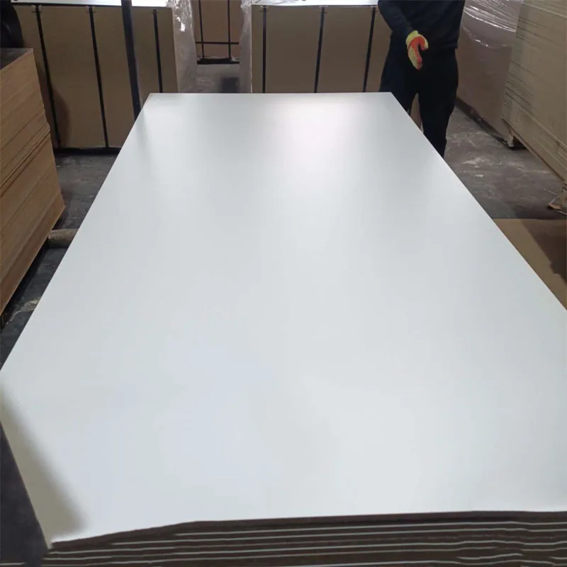 5.5mm 9mm 12mm 15mm 18mm White Melamine Faced 4x8 Melamine Paper Laminated Mdf 15mm White Mdf ...