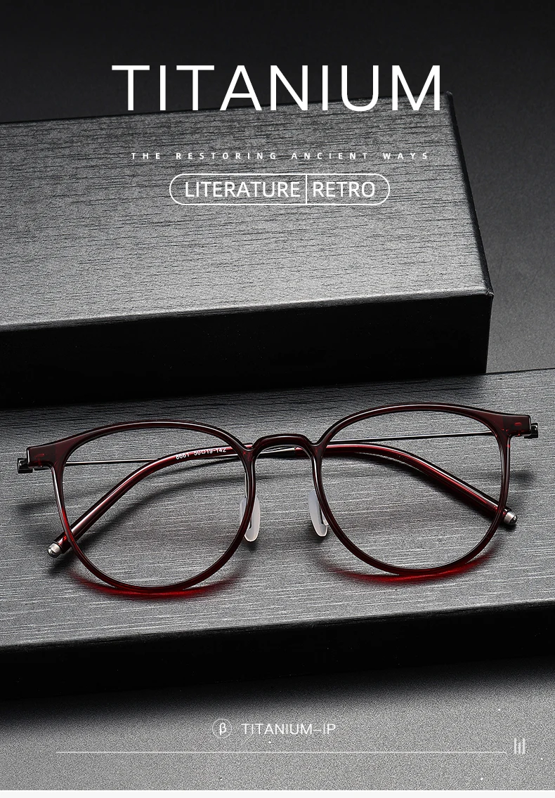 Shop Our 8661 Japanese Design Luxury Titanium Eyewear