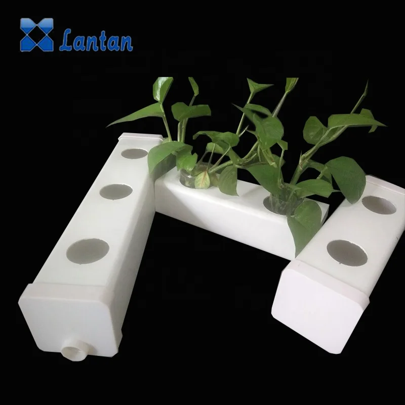 100 X 100mm Pvc Square Hydroponic Nft Pipe Channel For Greenhouse ...