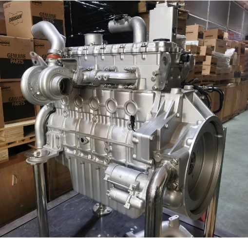 Doosan DE12T Complete Motor Engine DE12TIS Develon Bobcat Engine Assy ...