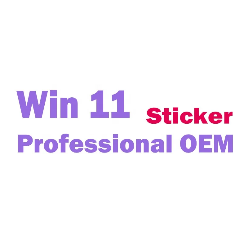 Win 11 Pro Oem Stickers 100% Online Activation Win 11 Pro Oem Coa ...