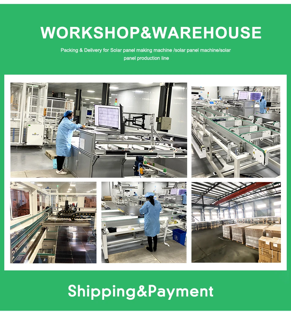 Auto Bussing Machine Solar Panel Production Line Photovoltaic ...