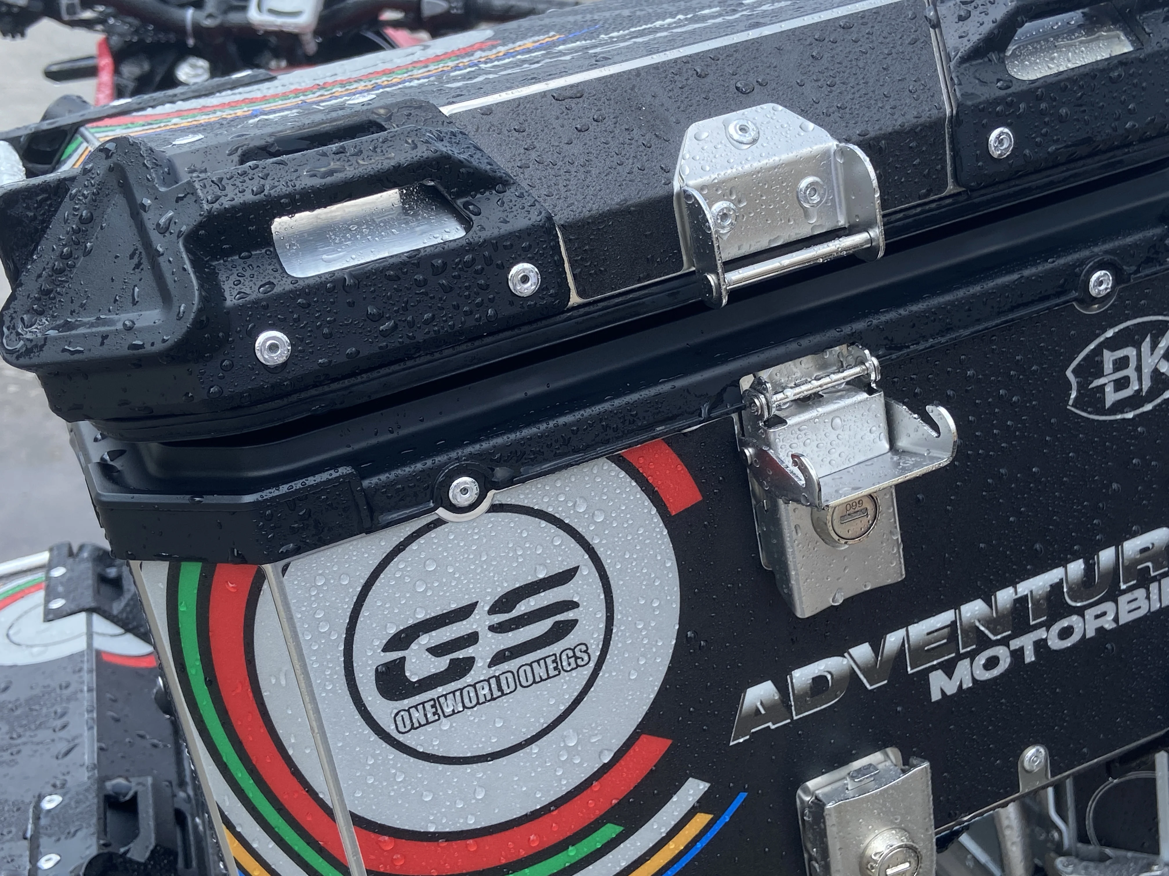 Side Box And Tail Box With Racks High Quality Aluminum Alloy Motorcycle ...