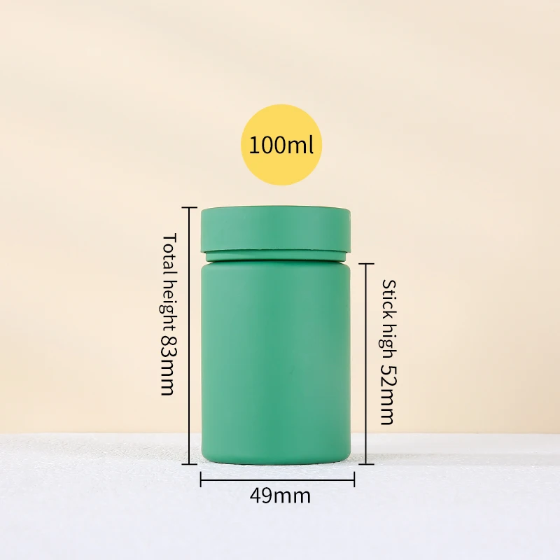 Empty PET Plastic Capsule Containers - Ideal for Healthcare