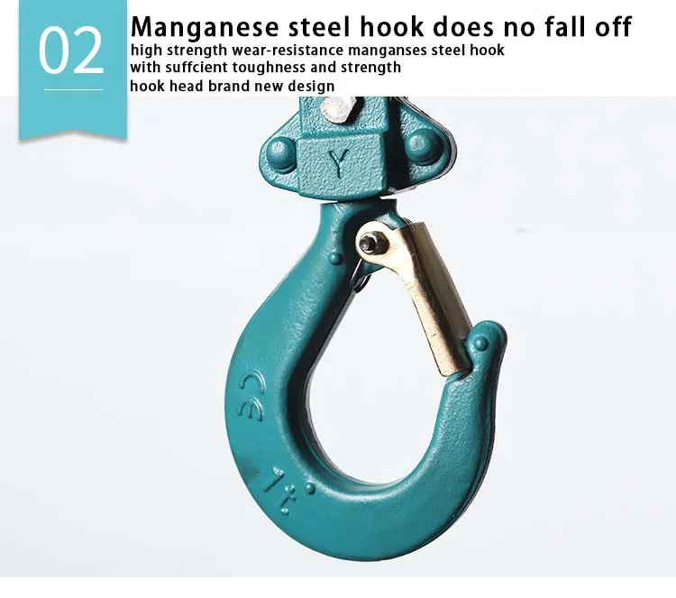 Easy Loading And Unloading Hoist Lifting Ac 3ton Hand Chain Block For ...