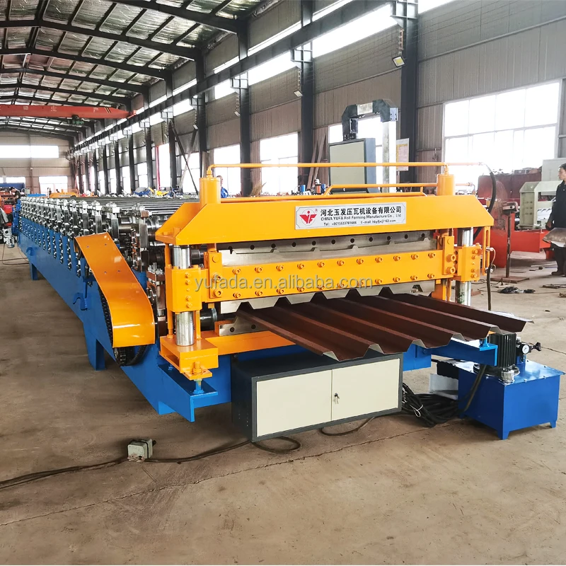China Building Materials Double Pressure Roof Tile Pressure Cold Steel ...