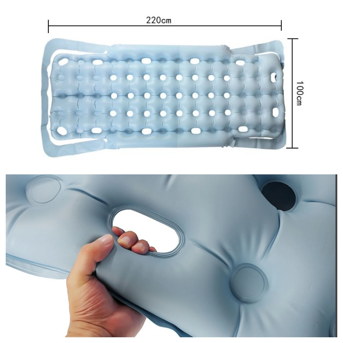 Anti Decubitus Waffle Ecno Extended Care Plus Overlay Air Mattress With ...