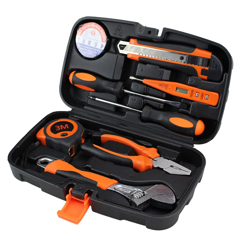 Household Tool Box Maintenance Hand Tools Hardware Combination Gift Set ...