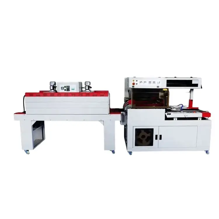 4525 Jet Heat Shrinking Machine + 450L Sealing and Cutting Machine ...
